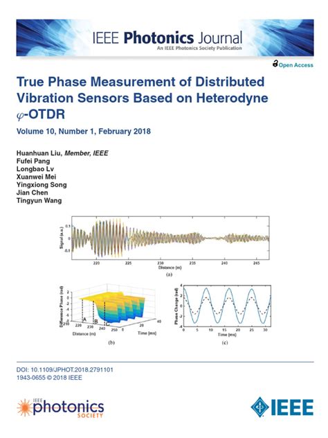 True Phase Measurement Of Distributed Vibration Sensors Based On Heterodyne Varphi Otdr Pdf