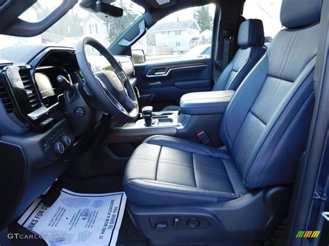 Jet Black Nightshift Blue Interior 2023 Chevrolet Silverado 1500 High