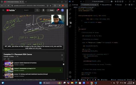 100daysofcoding dsa coding array datastructures algorithms