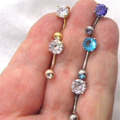 Clitorial Hood Ring Vch Cuff Diamond Crystal Jewelry Vertical Stainless