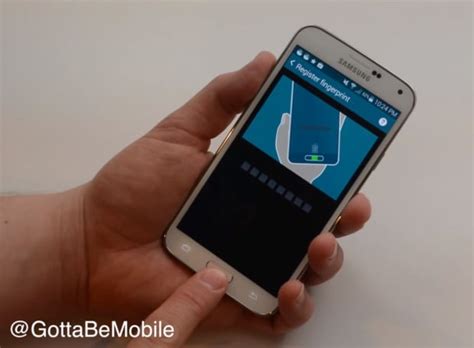 How To Use The Galaxy S5 Fingerprint Scanner