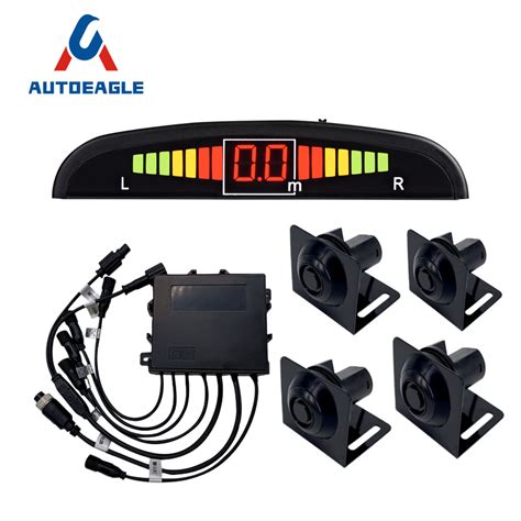Truck Reverse Sensor Waterproof Reversing Aid Park Backup Radardigital Parking Sensor For Truck