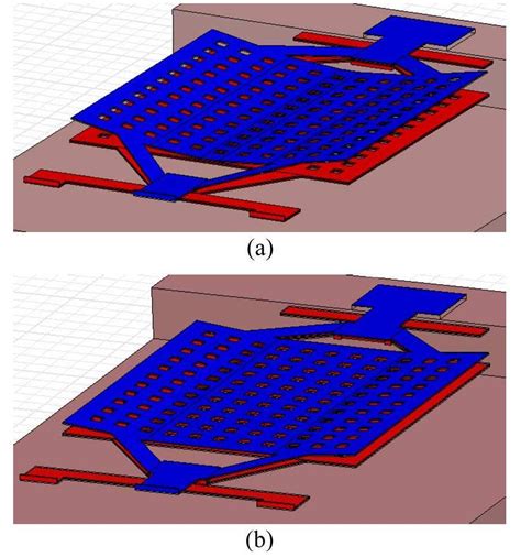 Proposed Capacitor Simulated In Hfss A Capacitor After