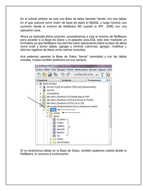 agregar modificar y eliminar en netbeans cios