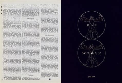 Man And Woman Part IV The Sex Chemicals