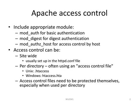 Ppt Access Control And User Management In Apache Powerpoint Presentation Id1802574