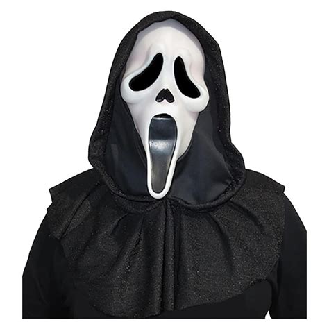 Scream Adults 25th Anniversary Ghost Face Mask Replica With Shimmer