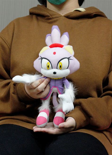 Sonic The Hedgehog Blaze The Cat Plush 9 5h Great Eastern