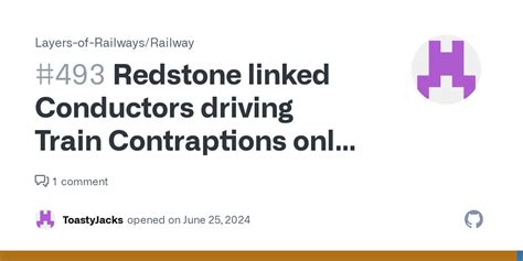 Redstone Linked Conductors Driving Train Contraptions Only Accept