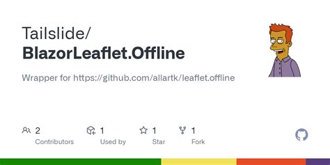 Github Tailslideblazorleafletoffline Wrapper For Github