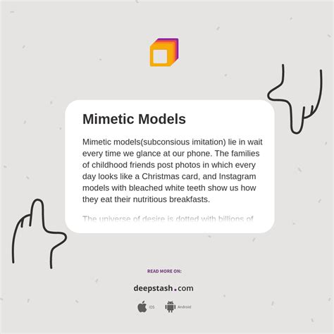 Mimetic Models Deepstash