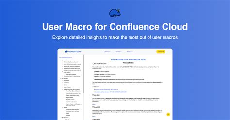 Confluence Macro Troubleshooting User Macro For Confluence Cloud App