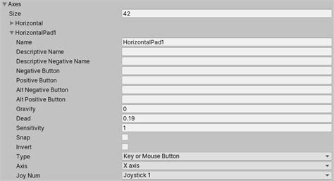Any Joystick Axis Also Works As Arrow Keys Help Unity Engine Unity