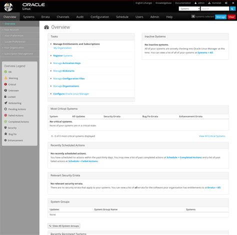 Oracle Linux Manager 210 First Impressions
