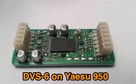 Adding The Dvs 6 On Yaesu 950 The Dxzone