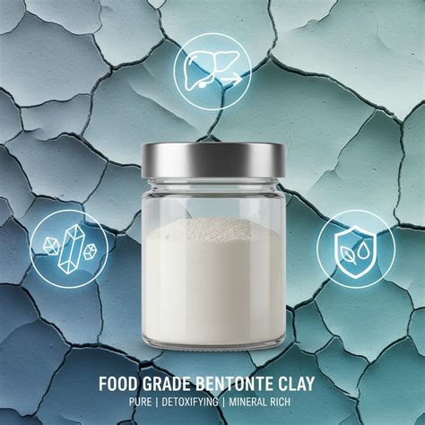 What Is Bentonite Clay Food Grade Properties Uses Benefits