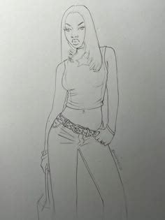 How To Draw A Baddie Girl Step By Step