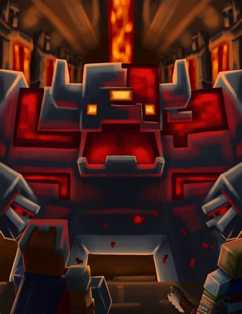 Minecraft Dungeons Redstone Monstrosity By Dusk Ealain On Deviantart