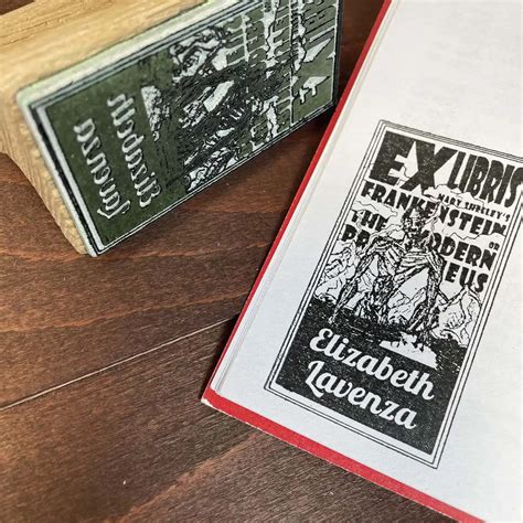 Ex Libris Frankenstein Get Stamped