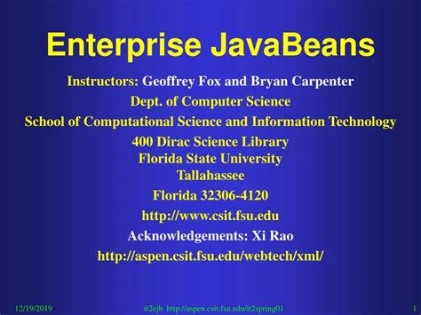 Ppt Enterprise Javabeans Powerpoint Presentation Free Download Id9066533