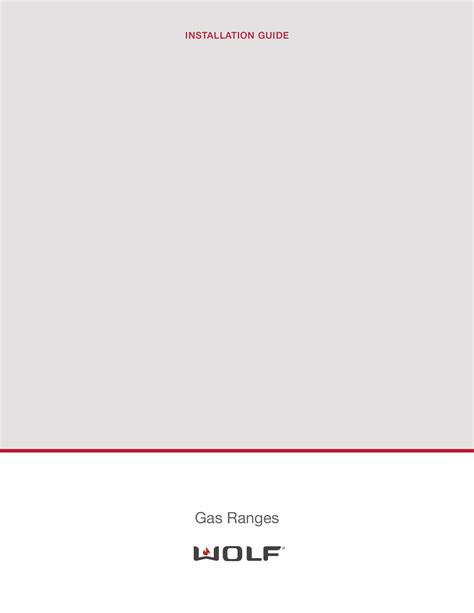 Download Free Pdf For Wolf R366 Range Manual