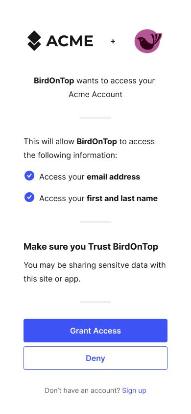 User Login And Consent Flow Ory