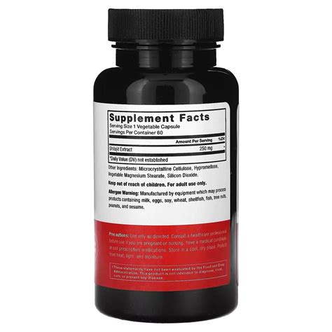 Force Factor Shilajit 250 Mg 60 Vegetable Capsules