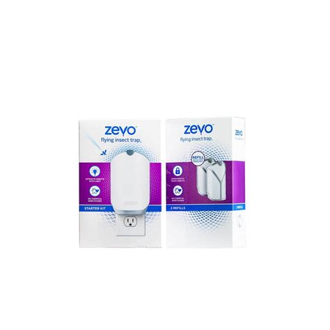 Zevo Indoor Flying Insect Trap For Fruit Flies Gnats And House Flies 1