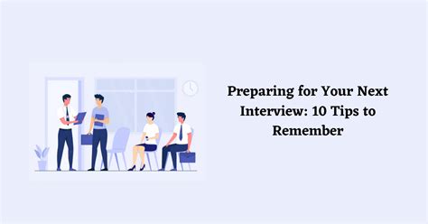 10 Pro Tips To Remember For Your Next Interview Interview Preparation
