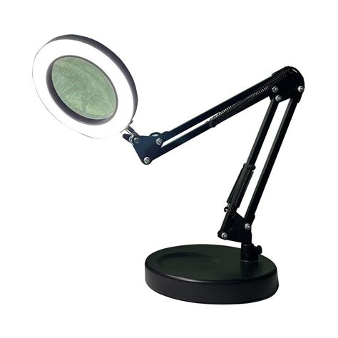 10x Magnifying Glass Desk Light Magnifier Led Lamp Reading Lamp With