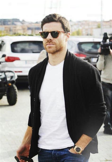 Xabi Alonso Rebeccas Father Franklin Hamilton Mens Fashion