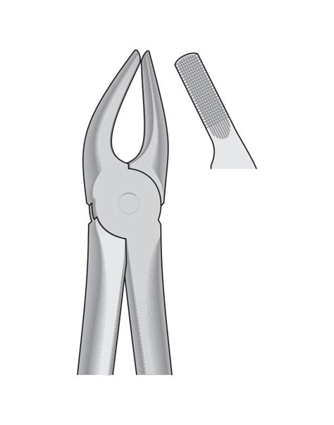 Dental Tooth Extracting Forceps Fig 7 Upper Premolars English Pattern Fedior