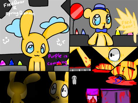 Fnaf Fredbear An Springbonnie Comic By Chica Cute On Deviantart