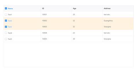 Vxe Table 多选、使用表格多选数据、复选框多选 可不简单 博客园