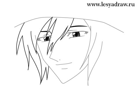 Как нарисовать аниме парня легко и просто 88 фото