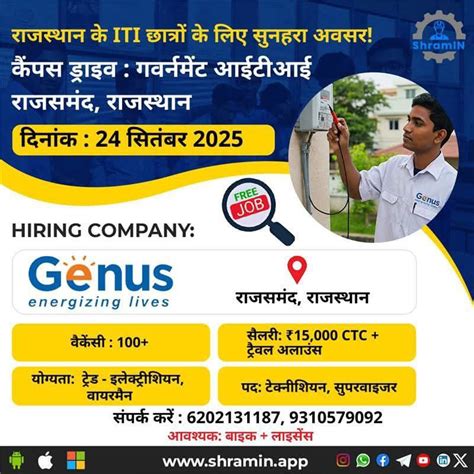 Genus Power Infrastructure Limited Recruitment 2025 Pvtjob Portal