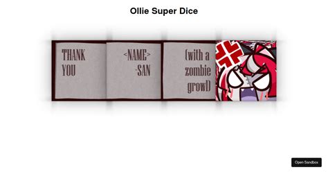 React Dice Roll Examples Codesandbox