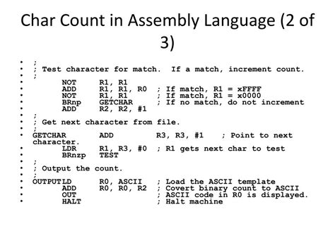 PPT Assembly Language PowerPoint Presentation Free Download ID