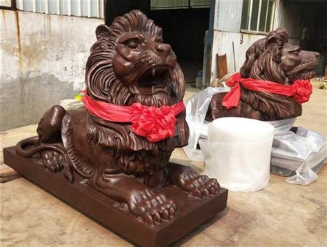 铜狮子 铸铜狮子 铜雕狮子 铜狮子厂家 河北制作铸铜狮子雕塑生产厂家