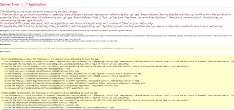 I Am Suffering From Owin Startup Issue My Asp Net MVC Application Stack Overflow