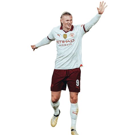 Erling Haaland City Render Football Png Image