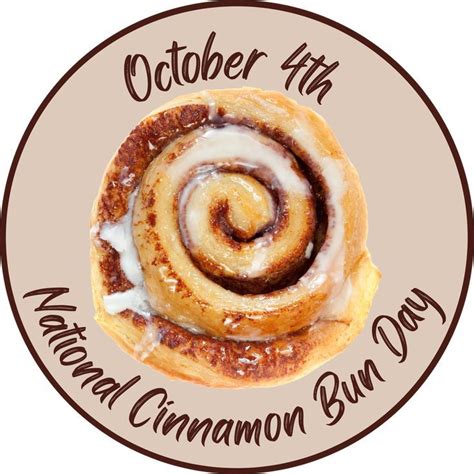 National Cinnamon Bun Day 2024 Uk Hatty Kordula