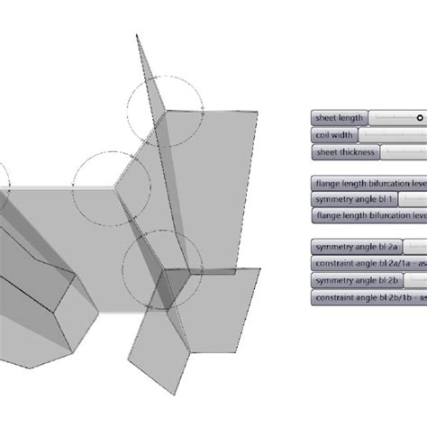 Parameterization Of A Two Level Bifurcation In Grasshopper Download Scientific Diagram