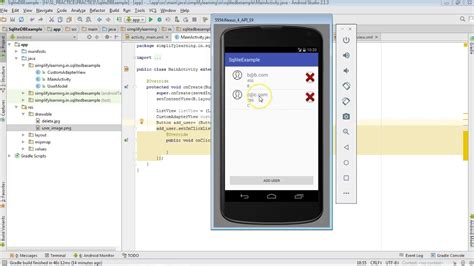 Sqlite For Android Application Development Youtube