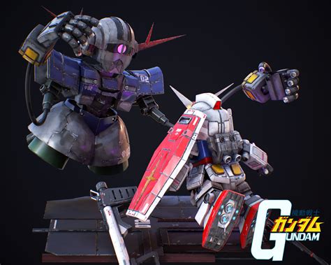 Dika Yudhistira Saputra Gundam Vs Zeong
