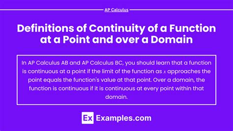 unit 1 3 definitions of continuity of a function at a point and over