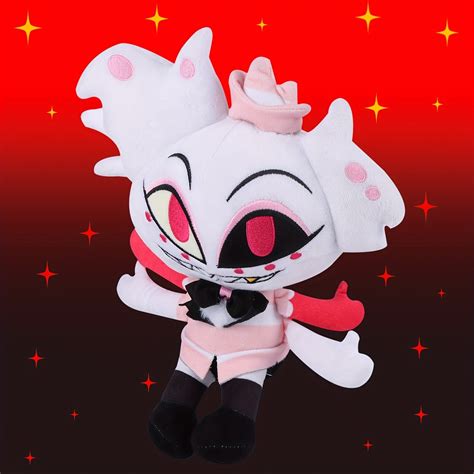 Hazbin Hotel Helluva Boss Mīkstās Rotaļlietas Anime Figūra Eņģelis