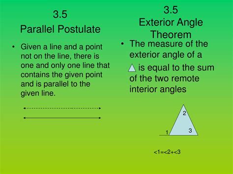 Ppt Geometry Rocks Triangle Theorems Postulates And Conjectures