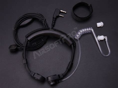 Headsets With Microphone Headset With Throat Microphone For Baofeng Uv 5r Bf 888s