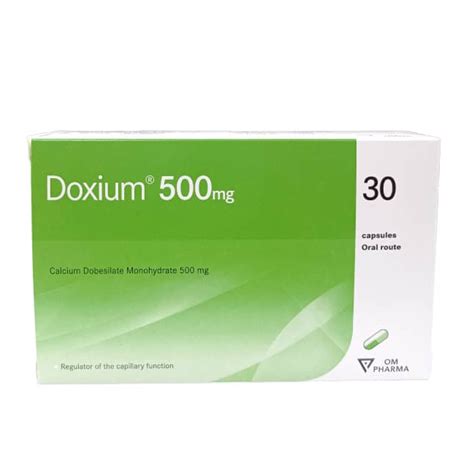 Doxium 500mg Capsule 30s Exp 52027 Shopee Malaysia